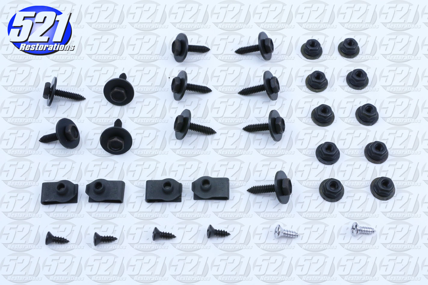 Grill Mounting Fastener Hardware Kit Fits 1966 Plymouth Barracuda ...