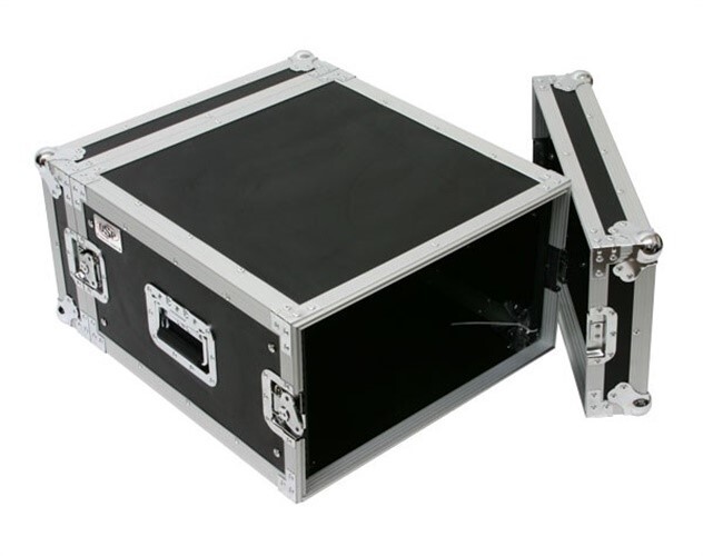 6 SPACE 20" DEEP UNIVERSAL ATA 19" RACK MOUNT EFFECTS FLIGHT ROAD CASE ...