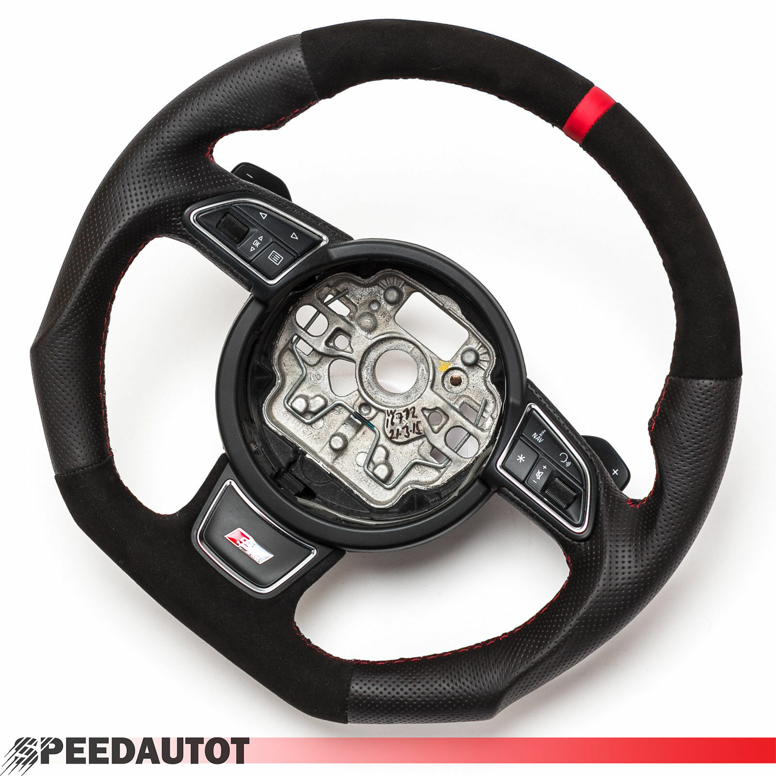 Volant Alcantara S-LINE AUDI A1 A6 A7 A8 DSG 4g0,2 Echange standard ...