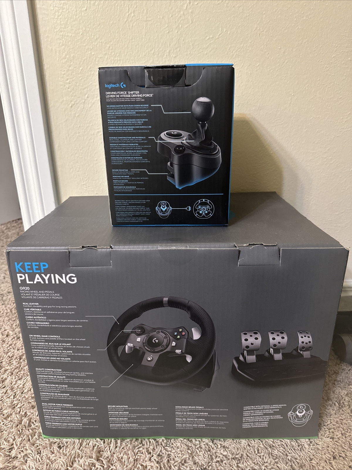 logitech g920 xbox one with shifter | eBay