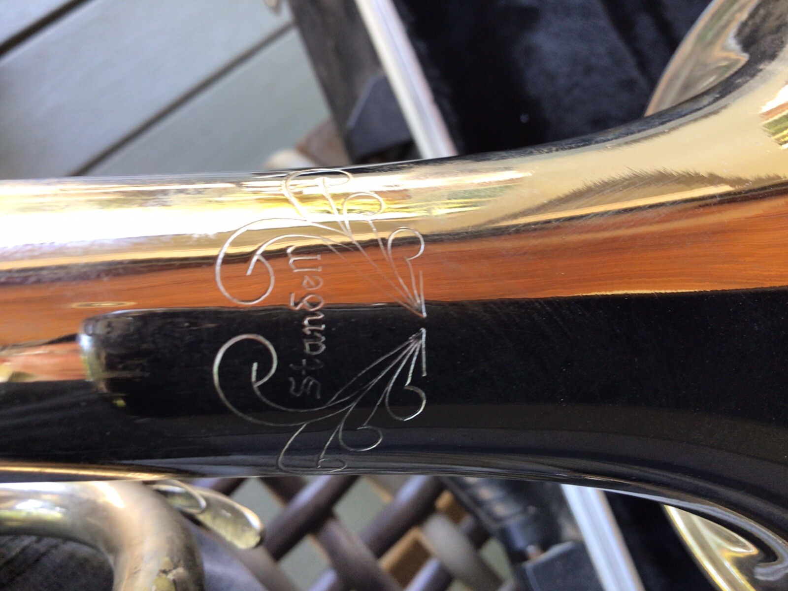 vintage STANDELL Silver TRUMPET w/ Getzen 7c mouthpiece * musical ...