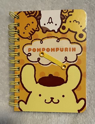 Sanrio Pom Pom Purin Spiral Mini Notebook 2016 Brand New | eBay