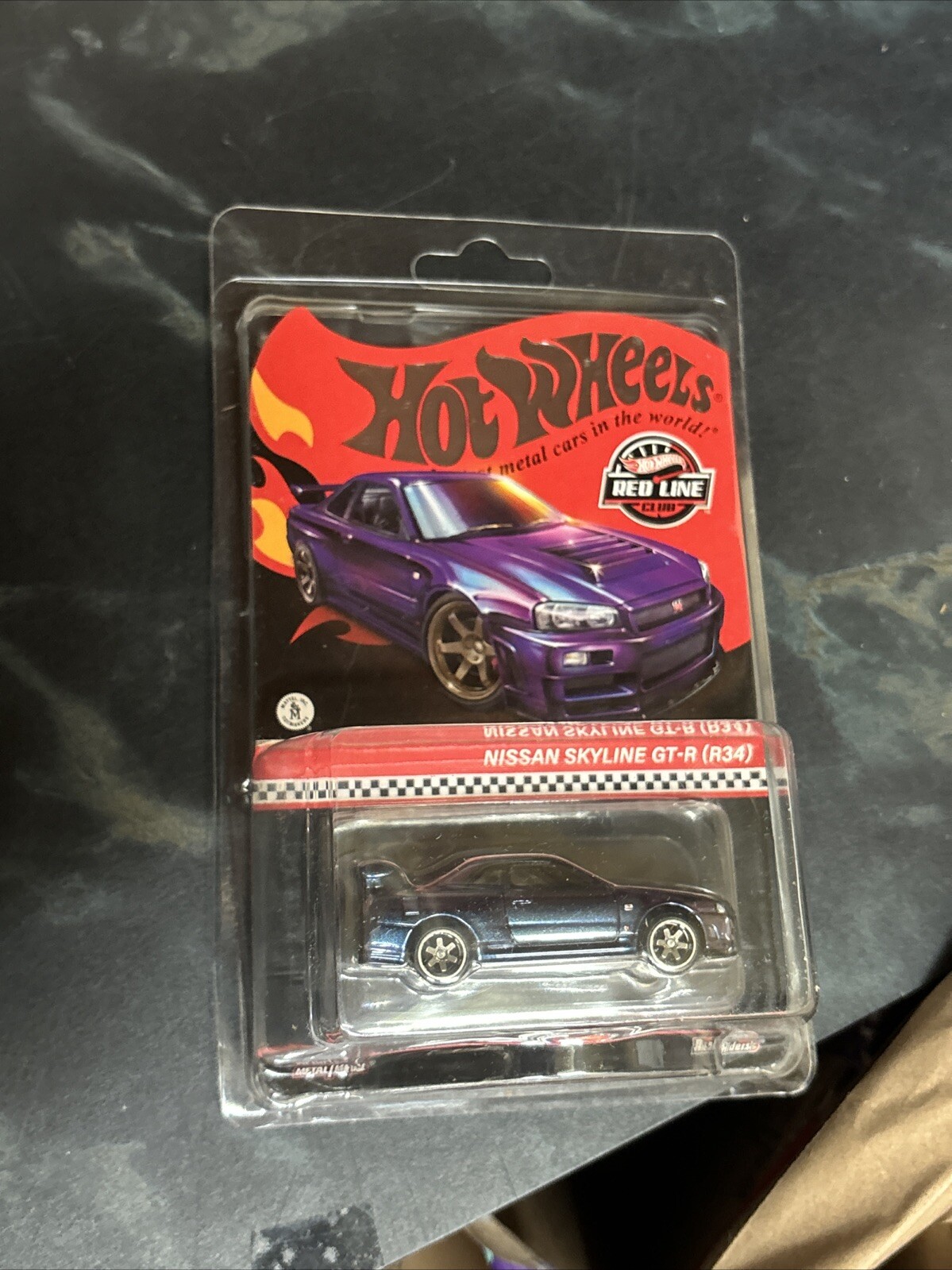 Hot Wheels RLC Nissan Skyline GT-R R34 2024 Midnight Purple - New Free ...