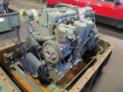 LDT 465-C Multifuel Diesel engine Military Surplus MULTI FUEL stuck up ...