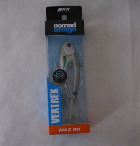 New Nomad Design Vertrex Max 110 Vibe Holo Ghost Length 4-1/3, 36g Lure ...