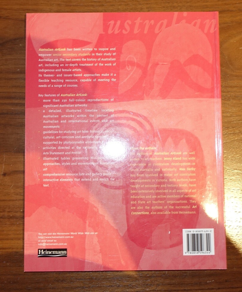 Australian Artlook by Max Darby, Jenny Aland (Paperback, 1997 ...