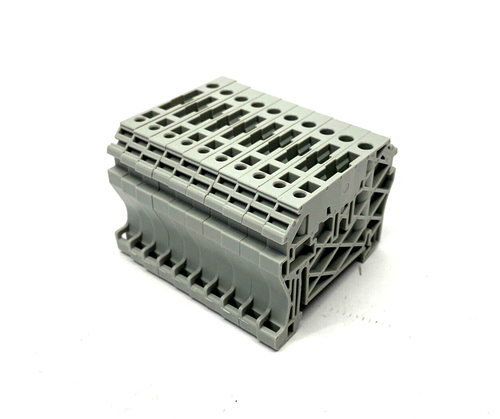 Allen Bradley 1492-ERL35 Ser. A IEC Terminal Block End Retainer, Gray ...