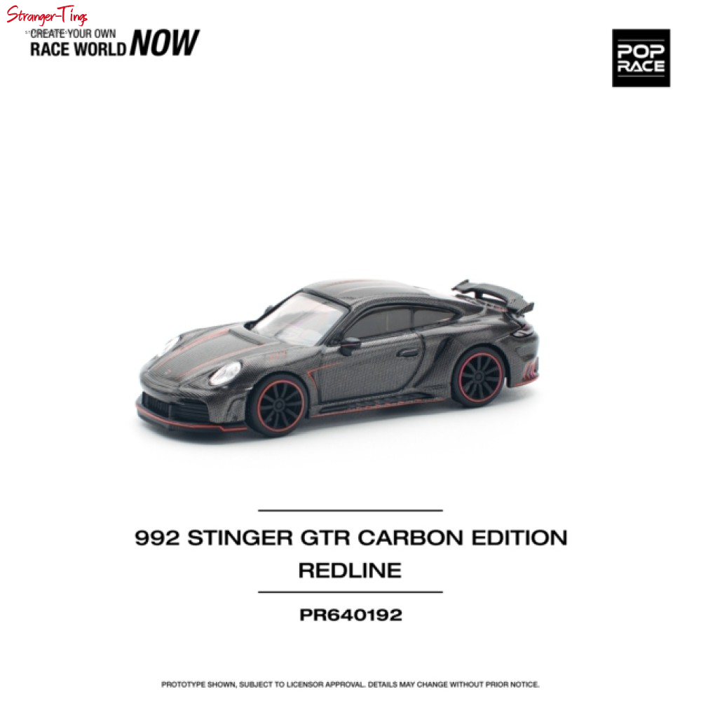 POP RACE 1/64 992 STINGER GTR CARBON EDITION - REDLINE PR640192 for ...