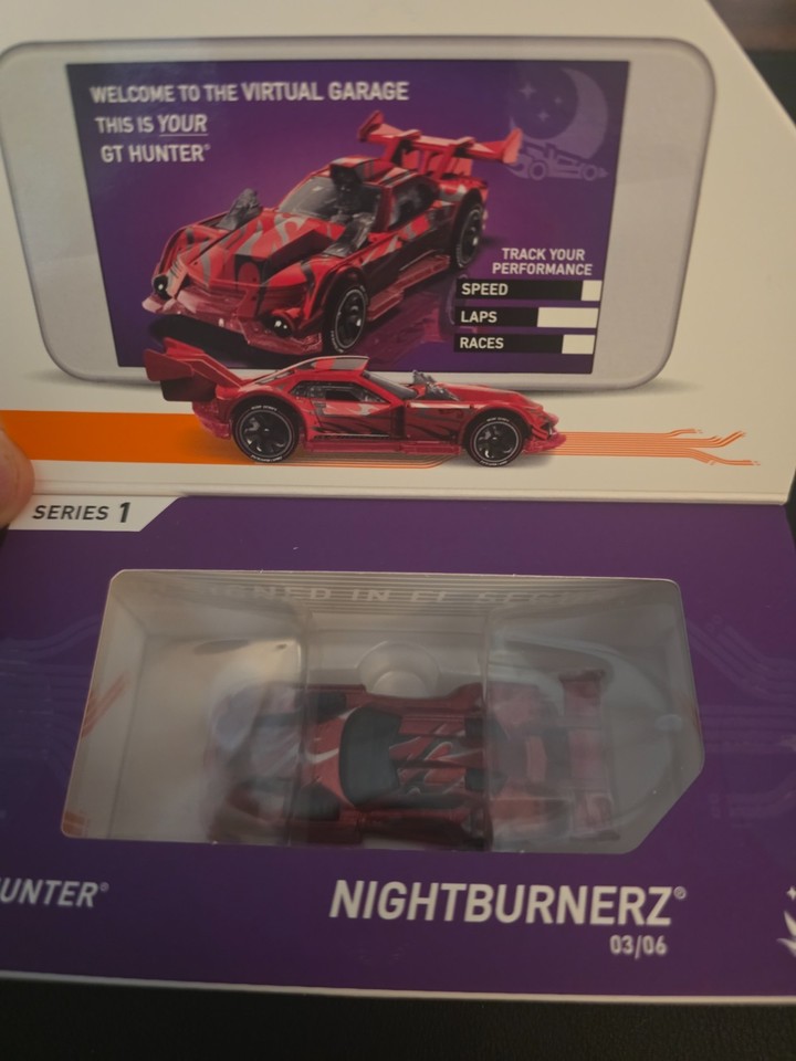 2019 Hot Wheels GT Hunter #3 Spectraflame Red HW ID Series 1 Brand New ...