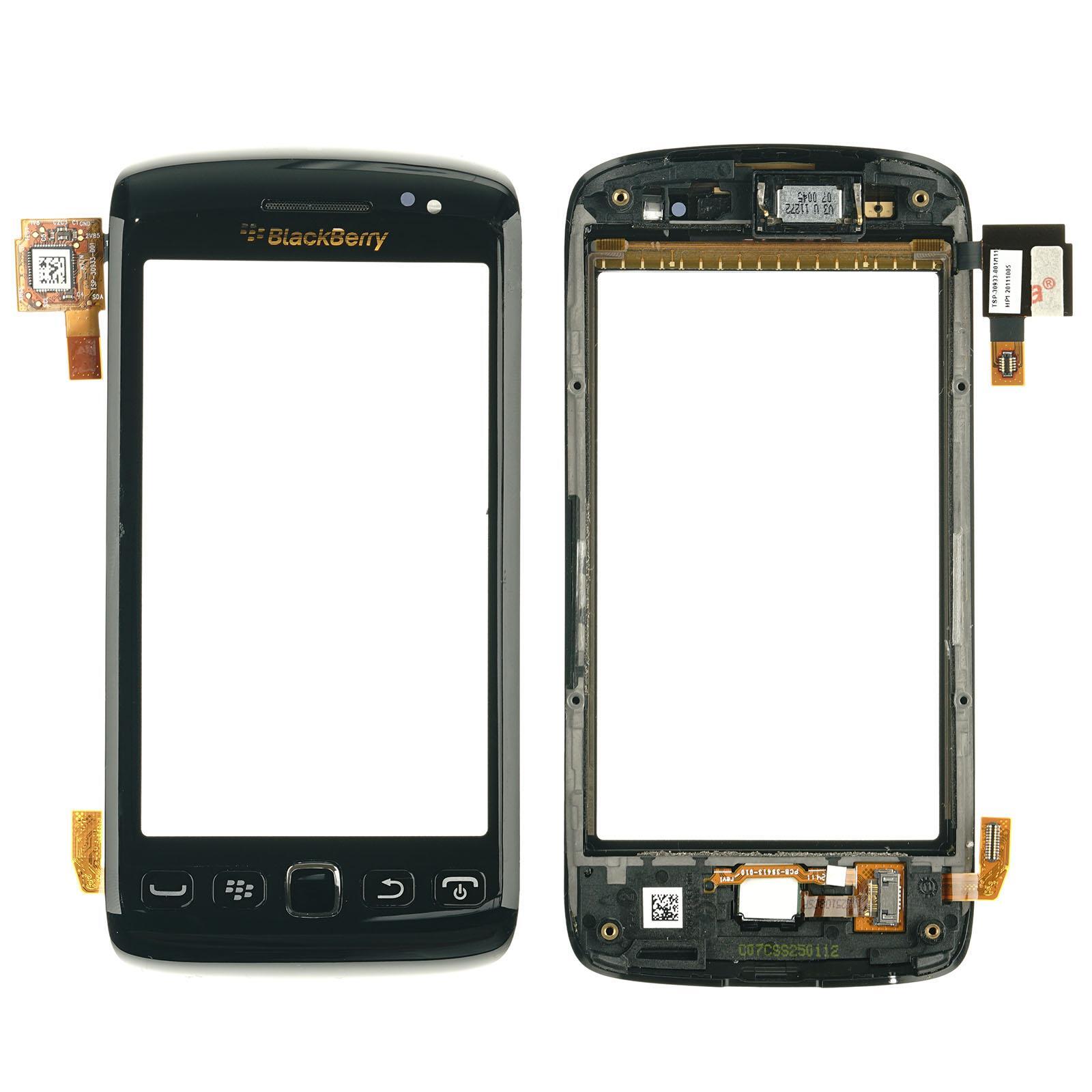 Original Blackberry 9860 schwarz Touch Screen Gehäuse Trackpad Flex ...