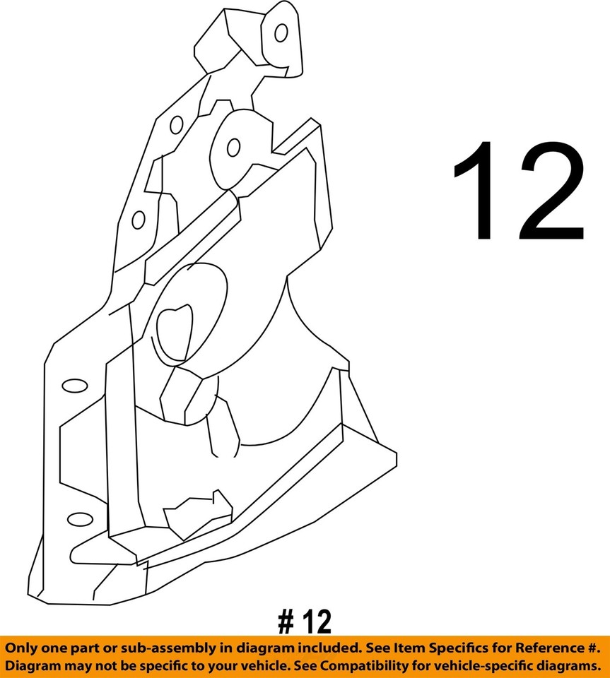 NISSAN OEM 14-19 Rogue Radiator Support-Side Cover Left 648394BA0A | eBay