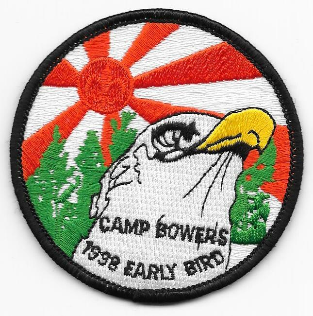 1998 Camp Bowers Early Bird Cape Fear Council Boy Scouts of America BSA ...