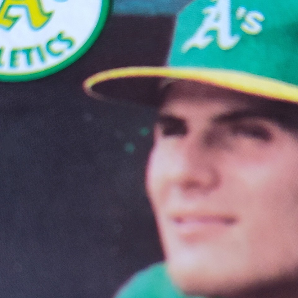 Jose Canseco 1987 Topps #620 Oakland Athletics card error | eBay