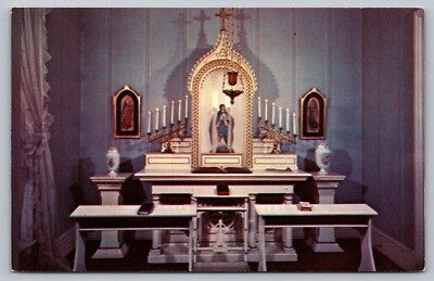 Postcard Chapel Villa Louis Prairie Du Chien Wisconsin WI Hercules ...