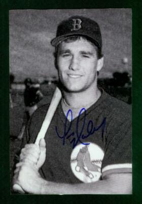 #0126, 4" x 6" card, Signed-Autographed, Tim Naehring, Boston Red Sox ...
