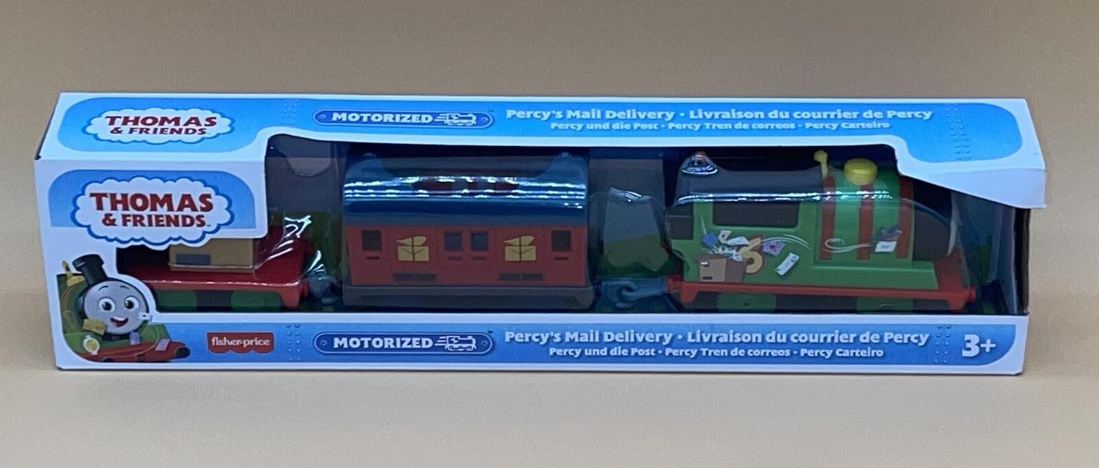 Thomas and Friends Trackmaster Motorized Railway Percy’s Mail Delivery ...
