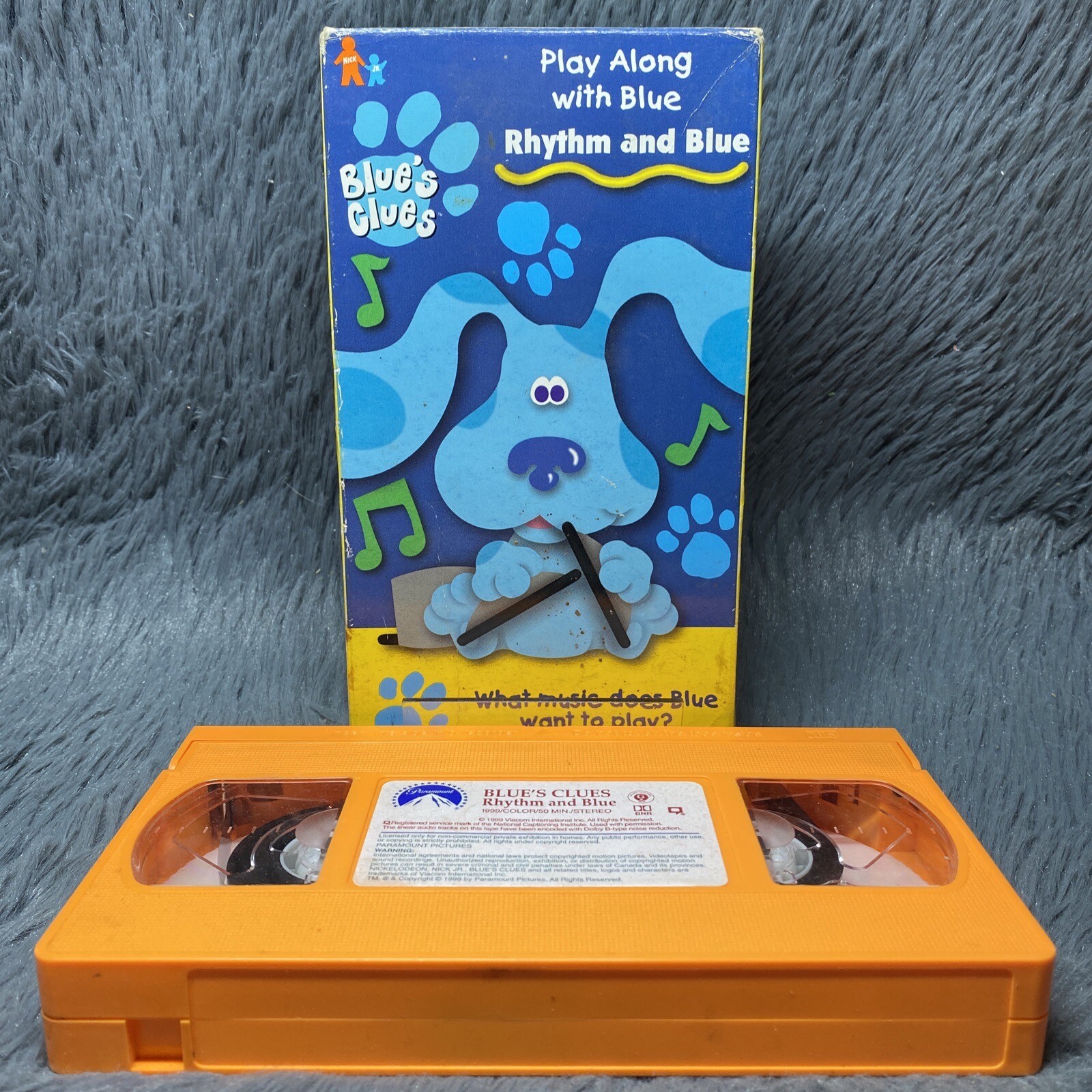 Blue's Clues Rhythm and Blue VHS Movie 1998 | Grelly USA