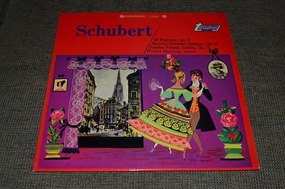 Schubert 36 Waltzes, Op. 9~Walter Hautzig~Turnabout TV-34006S~FAST ...