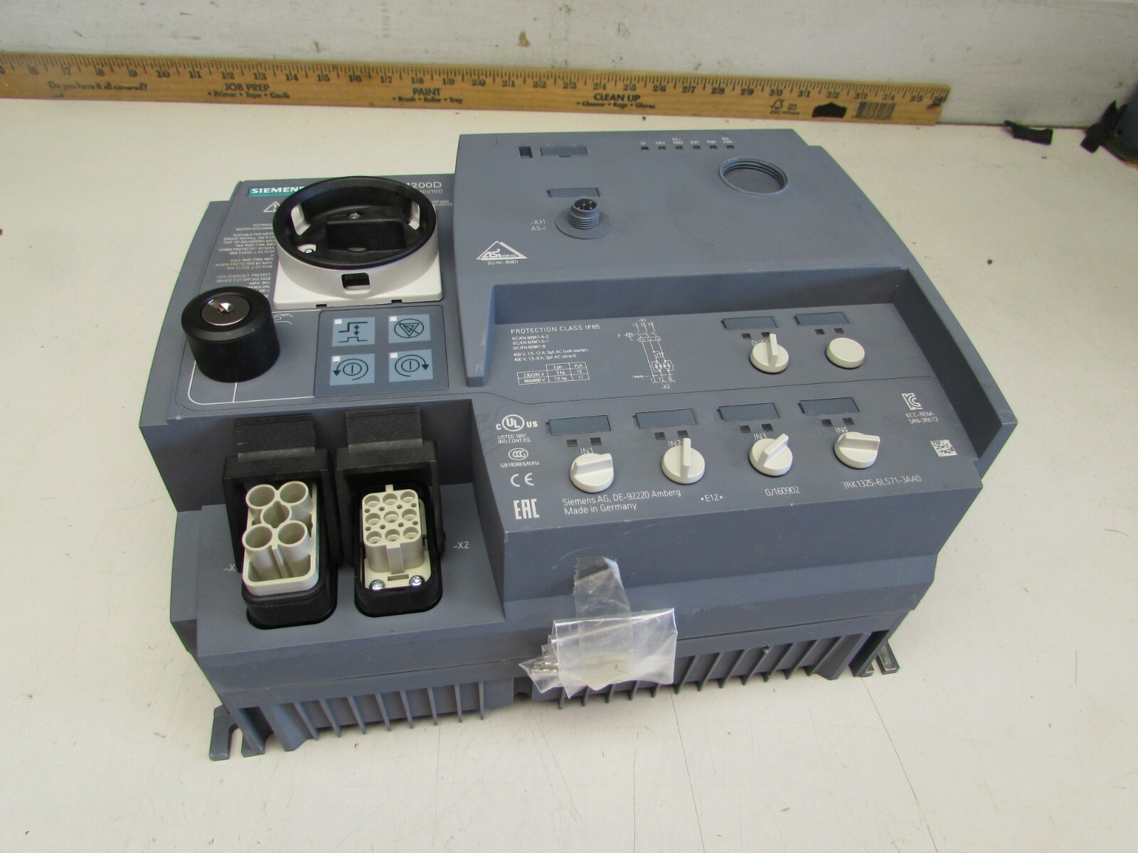SIEMENS 3RK1325-6LS71-0AA0 SIRIUS M200D sRSSte 4DI/1DO XLNT USED ...