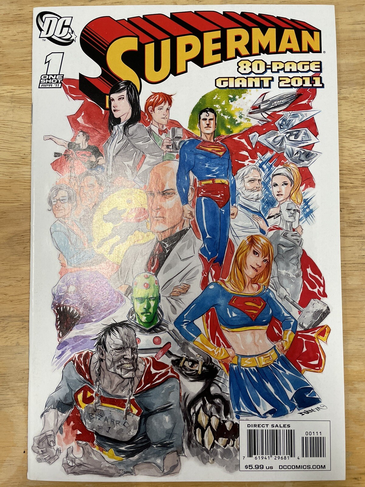 SUPERMAN 80-Page GIANT #1 (2011) Dustin Nguyen Cover DC Comics | eBay