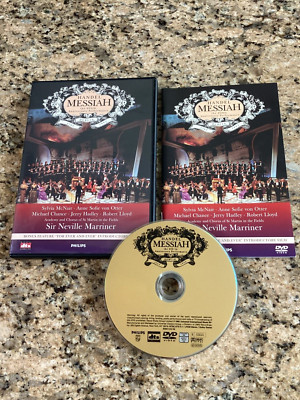 HANDEL - MESSIAH. THE 250TH ANNIVERSARY PERFORMANCE (DVD) W/BOOKLET ...