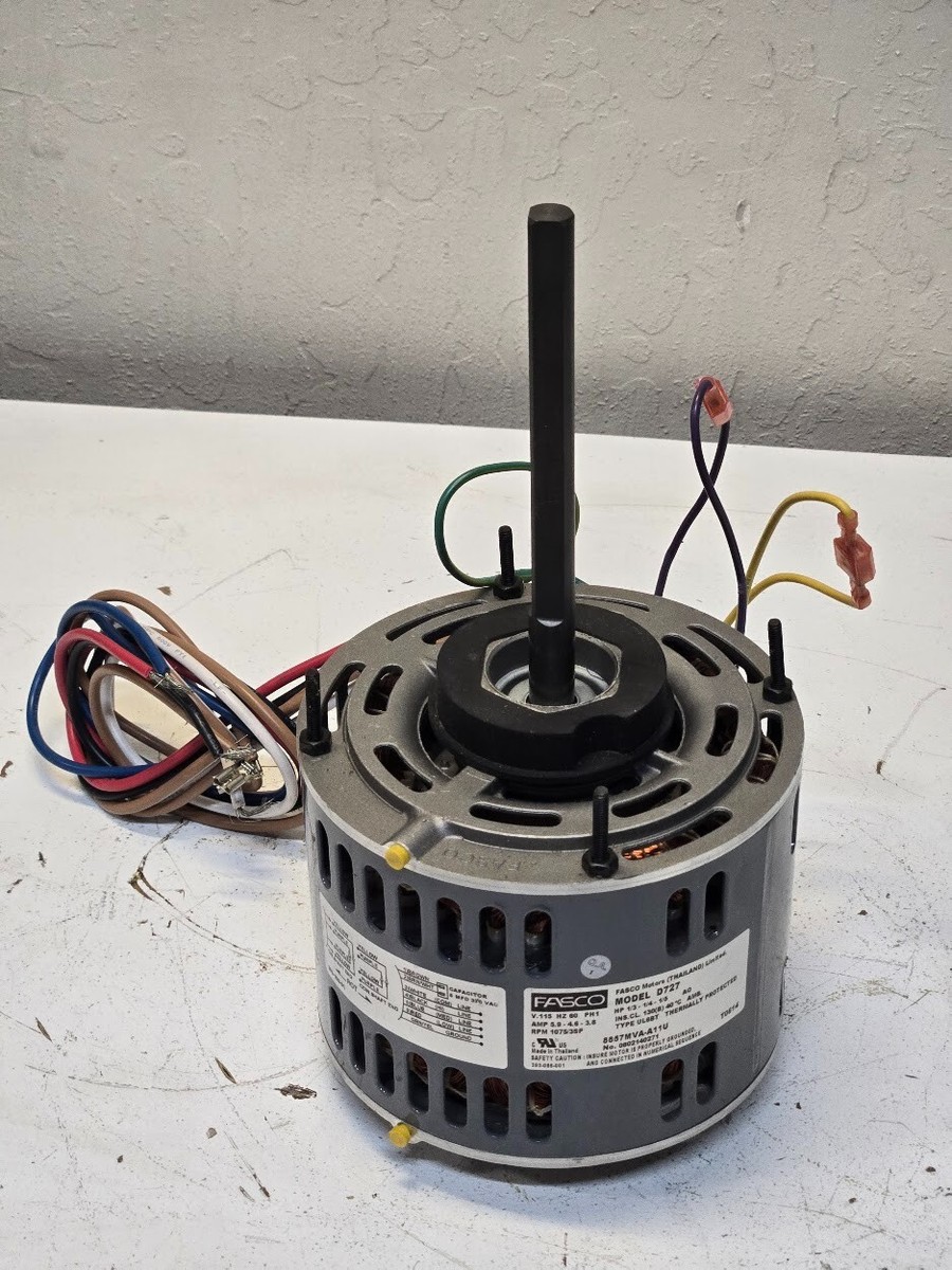Fasco D472 Hvac Motor Oao 120 Hp 1550 Rpm 115v Raptor Fasco D150