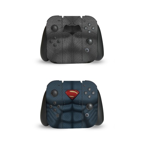 BATMAN V SUPERMAN GRAPHICS VINYL SKIN DECAL FOR NINTENDO SWITCH JOY ...