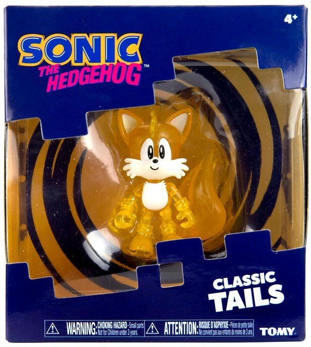 Sonic X The Hedgehog TAILS 3 Bendable Flexy Action Figure