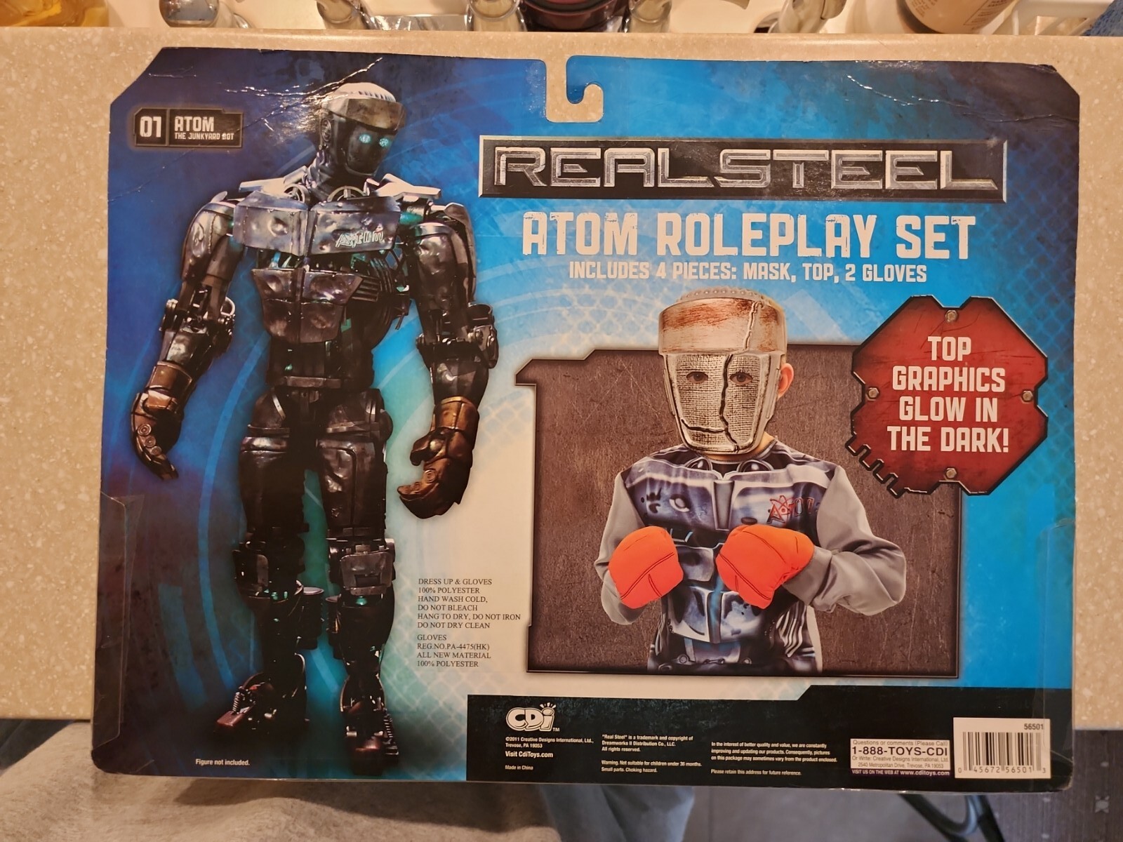Zeus Real Steel Costume