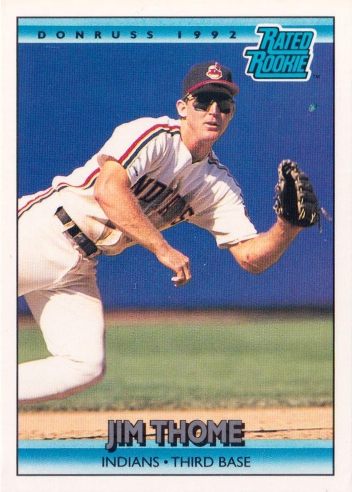 Jim Thome ⚾️ Cards - Base Cards, Inserts, RC's etc. - You Pick (2 CARD ...