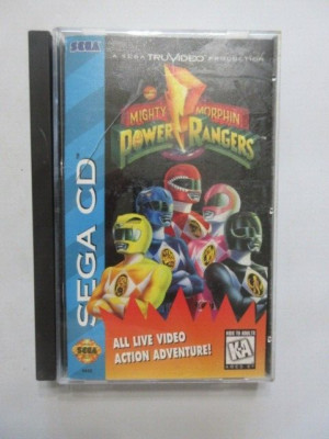 Sega CD Mighty Morphin Power Rangers | eBay