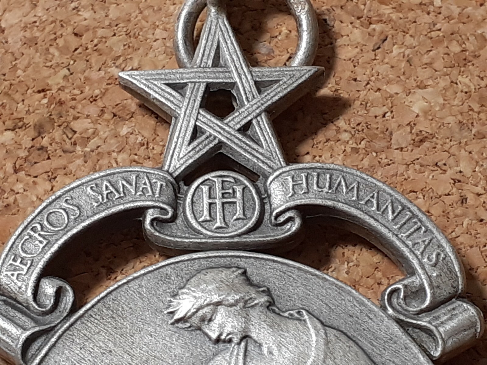 Collectable Silver 925 Masonic Jewish Freemasons Hospital Medal ...