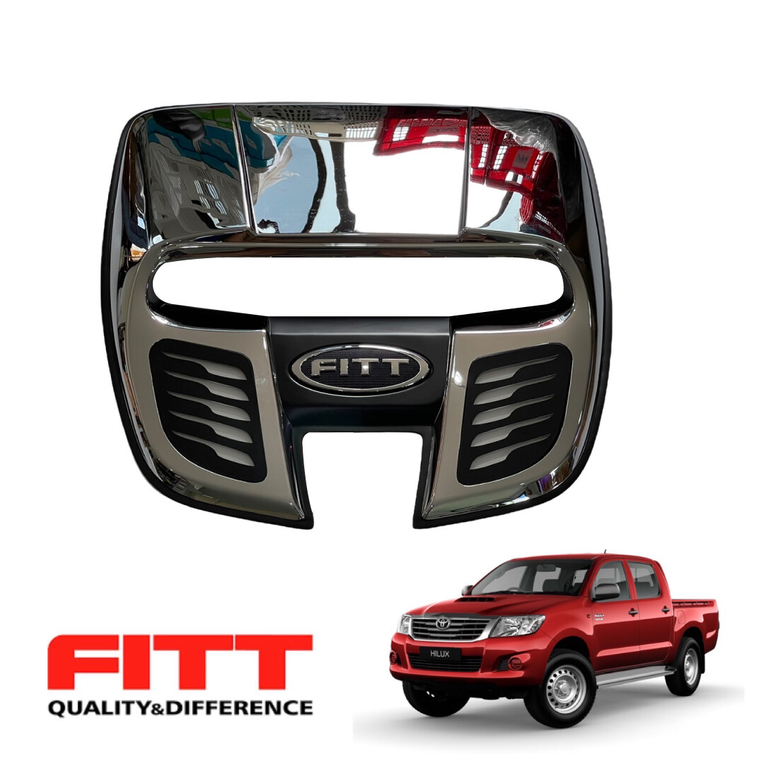 LED HOOD SCOOP BONNET COVER TRIM FOR TOYOTA HILUX & FORTUNER MY12 KUN26 ...