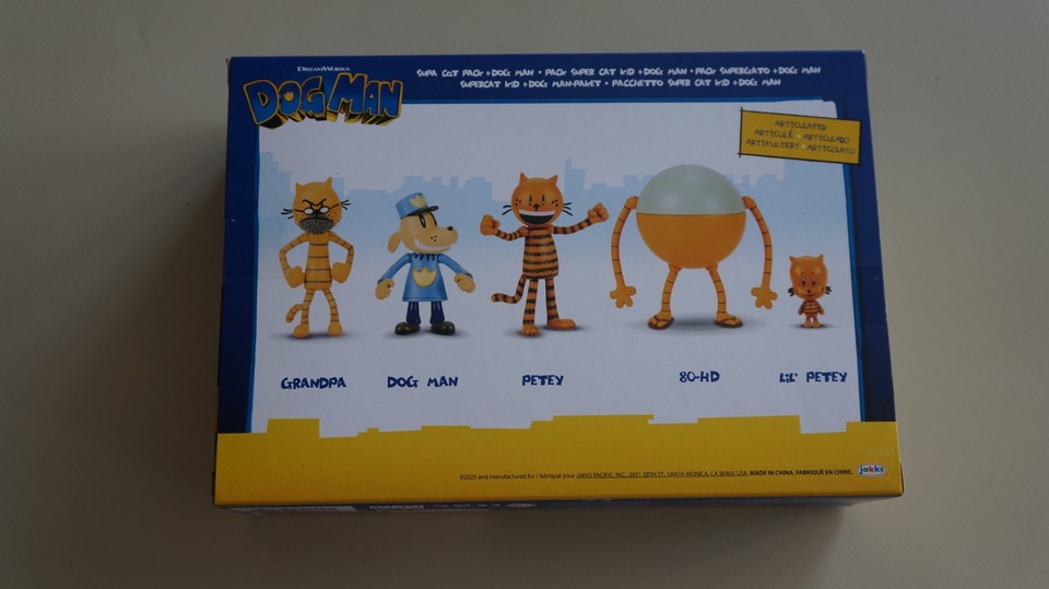 Lot of 2 New Dog Man 5-Packs Supa Cat Lil Petey Petey Grandpa 80-HD ...