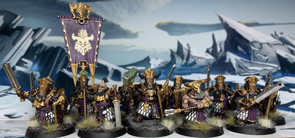 Warhammer AoS Age Of Sigmar Helsmiths Of Hashut (Chaos Dwarfs) Army Set ...