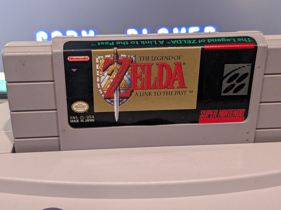 Super Nintendo SNES Jr. w/ 2 Controllers & Zelda Link To The Past | eBay