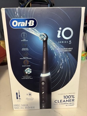 Oral-B IO Series 5 Expert Clean Rechargeable Electric Toothbrush • NEW ...