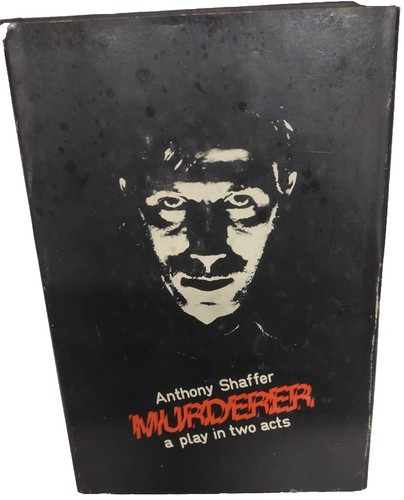 Play script Murderer 1979 mystery by Anthony Shaffer (Sleuth) Book Club ...