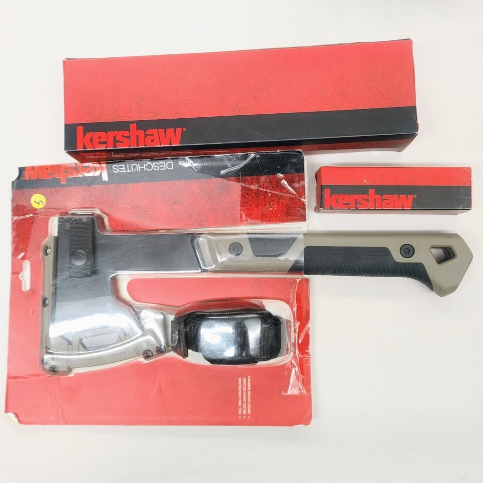 Kershaw Knives, Clash, Kukri Machete & Axe, Deschutes, Camp 10 (Lot 111 ...