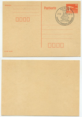 36172 - Sonderstempel: 100 Jahre Schiffer-Compagnie Stralsund - Berlin ...