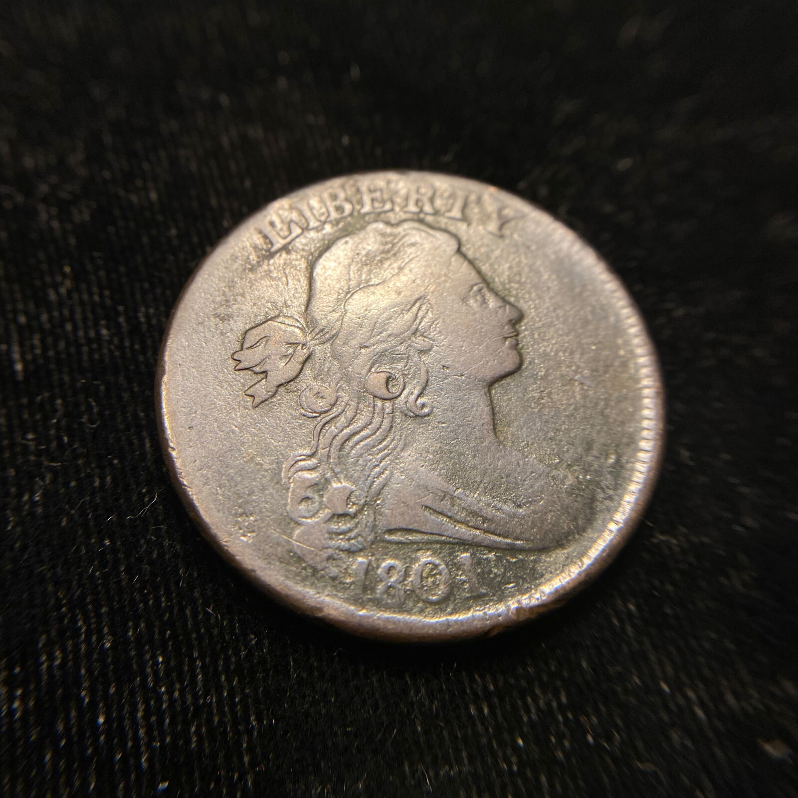 1801 S-216 Draped Bust Large Cent VF Very Fine Sheldon Variety 1c | eBay