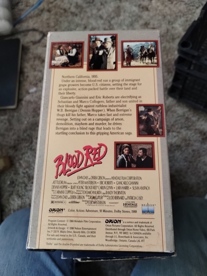 Blood Red (VHS) 42995773835 | eBay