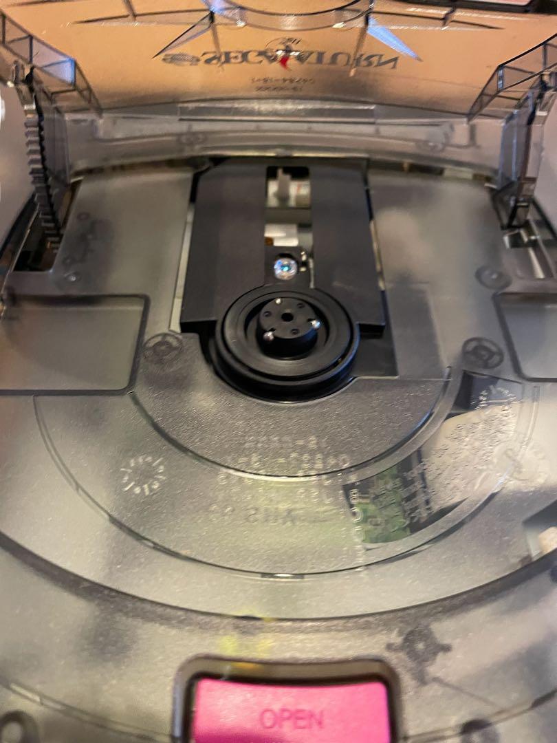 Sega Saturn Clear Skeleton Console HST-3220 Limited Color Tested [Rare ...