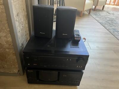 Pioneer PD-F908 100 Disc CD Player And VSX-D508 Receiver With 2 ...