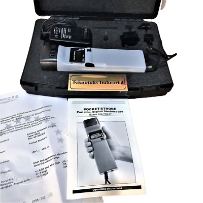 POCKET STROBE PK2 / RANGE 30-12500 FPM DIGITAL STROBOSCOPE | eBay
