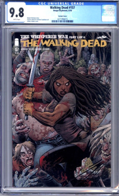 Walking Dead #157 Arthur Adams Variant CGC 9.8 Image Comics 2016 ...