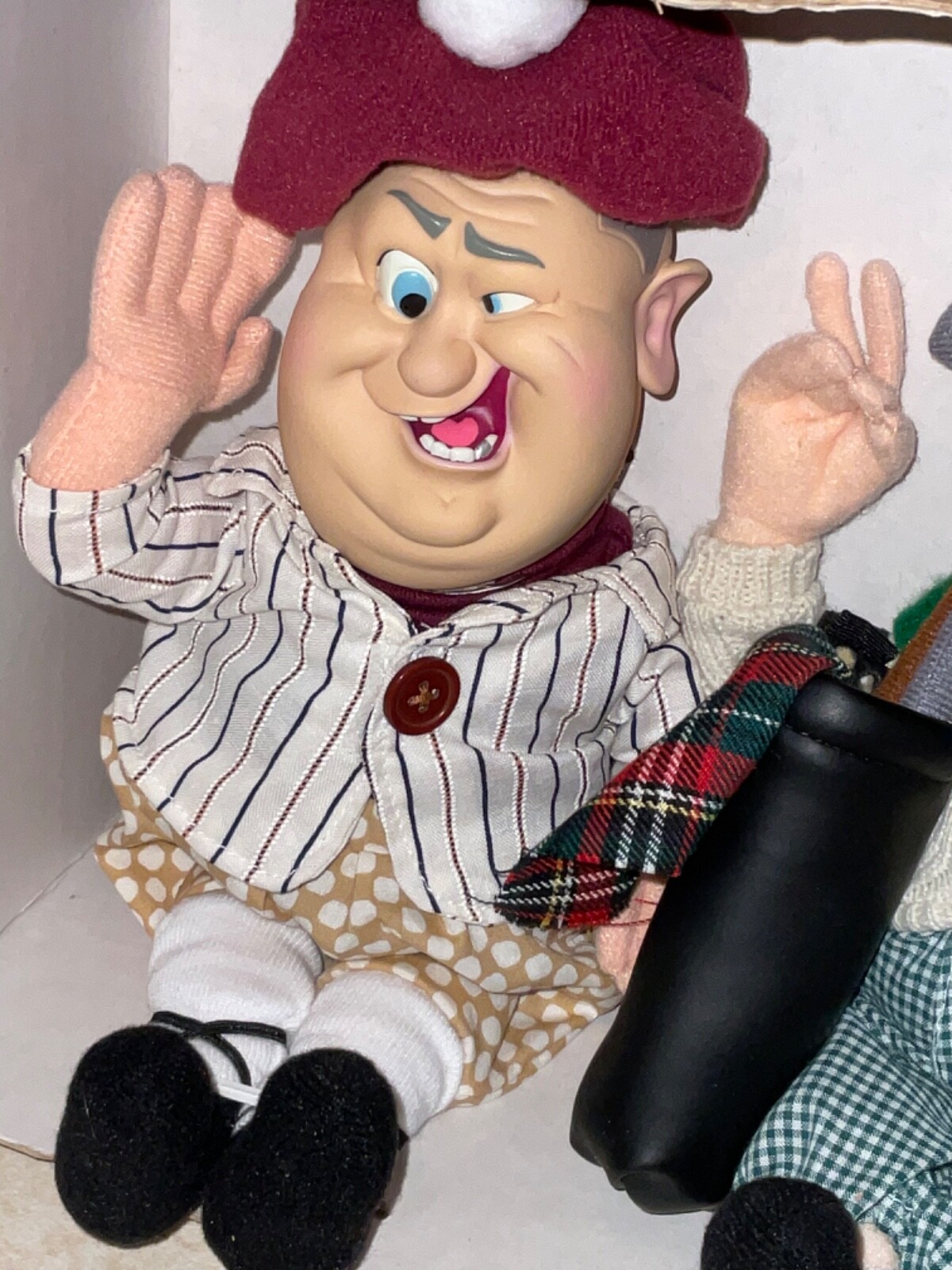 Vintage Spumco Three 3 Stooges Moe Larry Curly Dolls 1997 TV Pals 10 ...