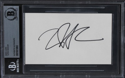 Tupac Shakur Rapper Authentic Signed 3x5 Index Card Autographed BAS ...