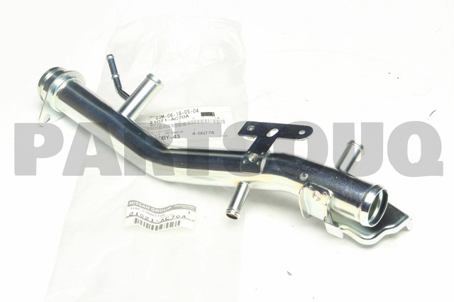 21021AC70A Genuine Nissan PIPE-WATER 21021-AC70A | eBay