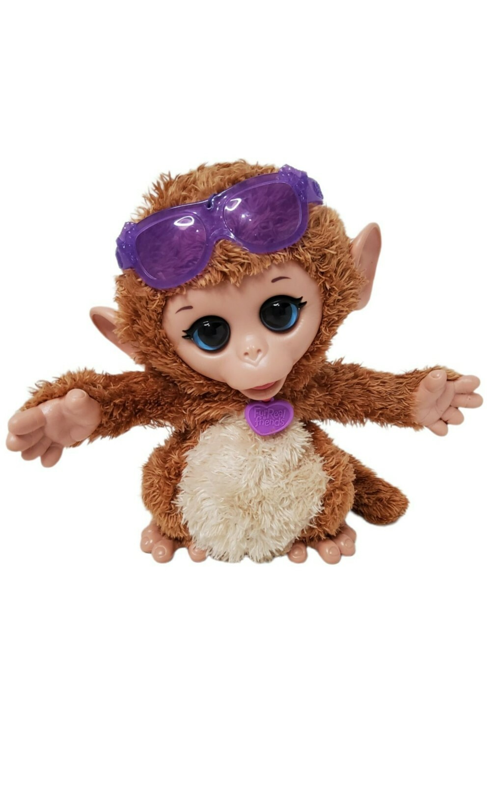 FurReal Friends "Baby Cuddles" My Giggly Monkey Interactive Pet Hasbro ...